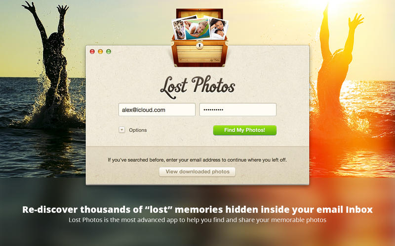 Macphun Lost Photos - Searcher for Lost Emailed Photos!